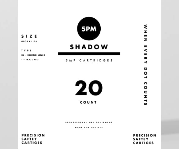 5pm Shadow SMP Cartridges 0603 .20 Super-tight – 5pm Shadow AU